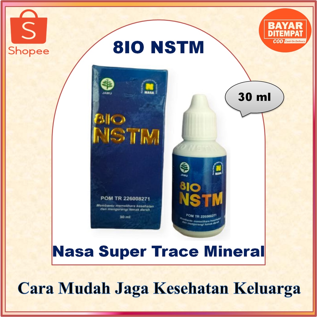 Jual Obat Herbal Nasa NSTM Nasa Super Trace Mineral 30 ml Herbal Tetes ...