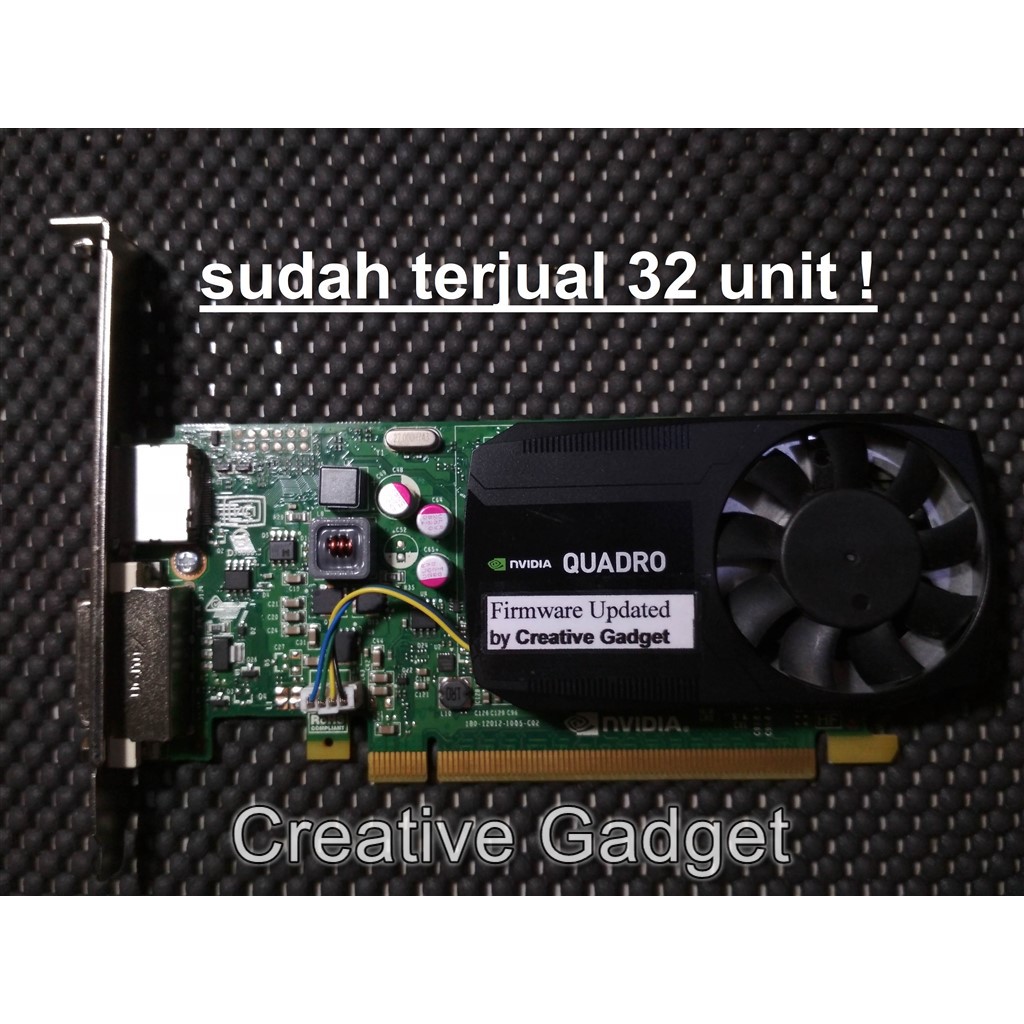 Jual Nvidia Quadro K620 - Display Card 3D - VGA Workstation - 2 GB ...