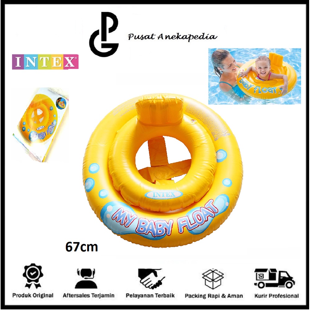 Jual Intex 59574 Pelampung Renang Bayi - Baby Float Pool School - Intex ...
