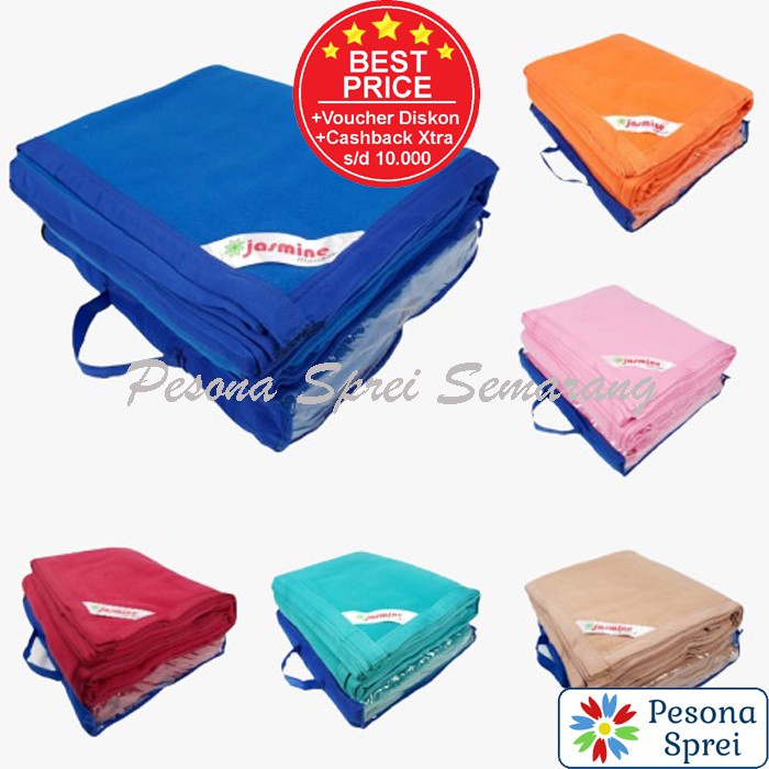 Jual SELIMUT FLEECE 160x200 / SELIMUT JASMINE / SELIMUT HOTEL 160x200 ...
