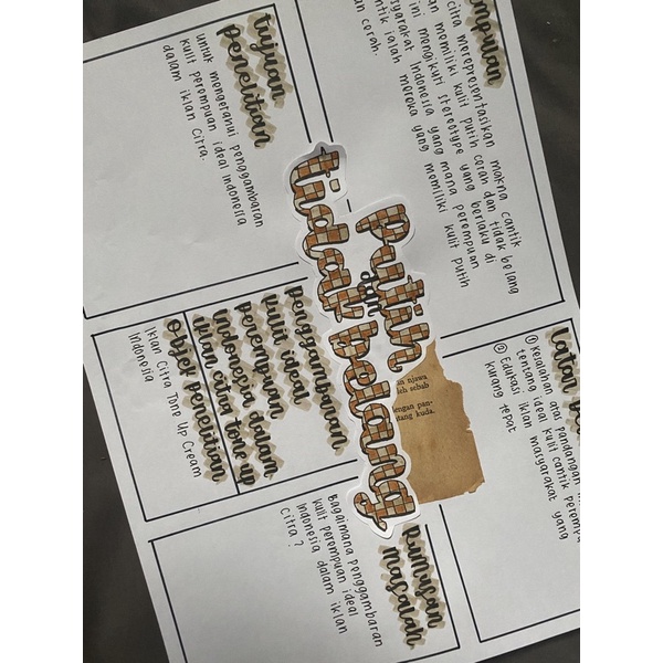 Jual JASA TULIS JUDUL NAMA || JASA TULIS CATATAN STUDYGRAM LETTERING ...