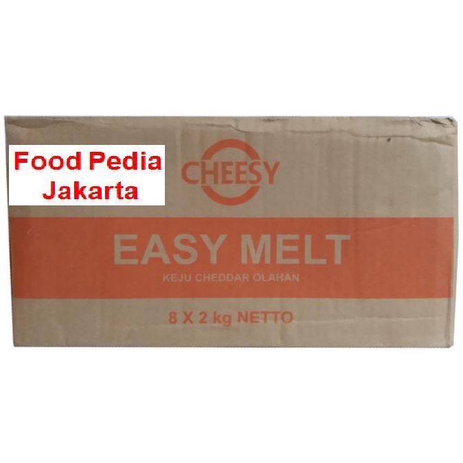 Jual Keju Easy Melt Cheesy 2 KG (1 CRT) / Keju Quick Melt / Cheese ...