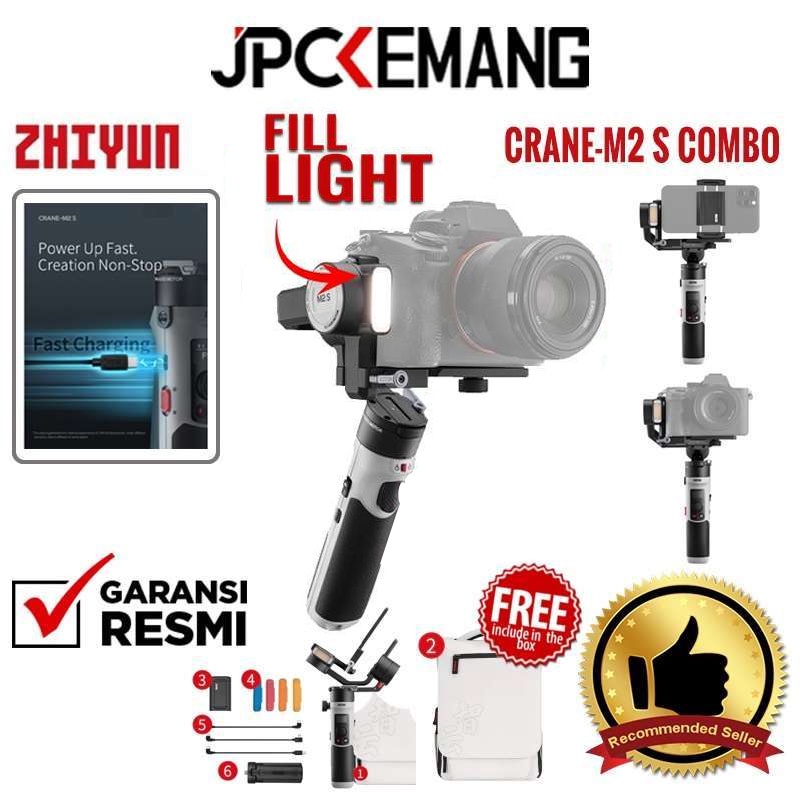 Jual Zhiyun Crane M2-S Combo Gimbal Stabilizer Kamera Crane M2S Combo ...