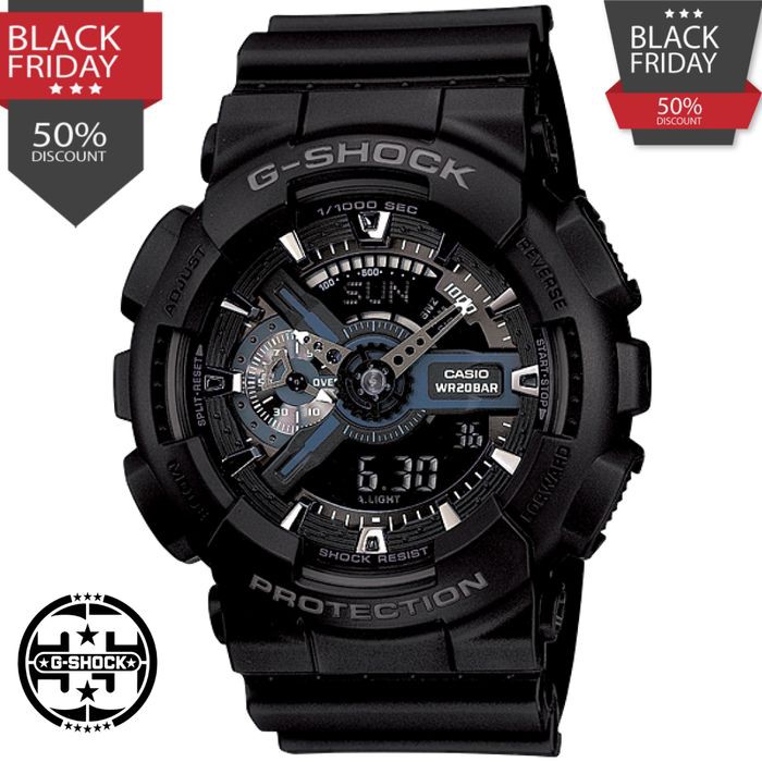 Jual Jam Tangan Pria Merk Casio G-Shock ( 4.5 cm ) Type : GA110 Baterai ...