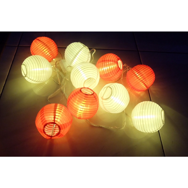 Jual lampu lampion merah putih led | Shopee Indonesia