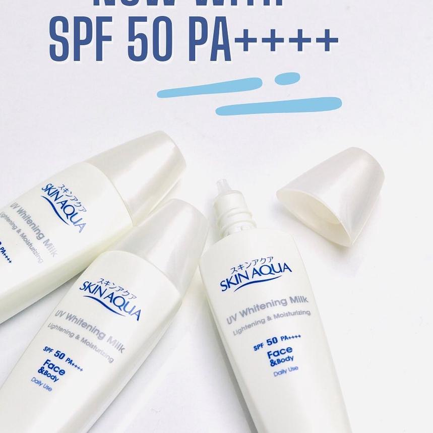 Jual SKIN AQUA Tone Up UV Essence | UV Moisture Milk SPF 50+ PA+++ 40g ...