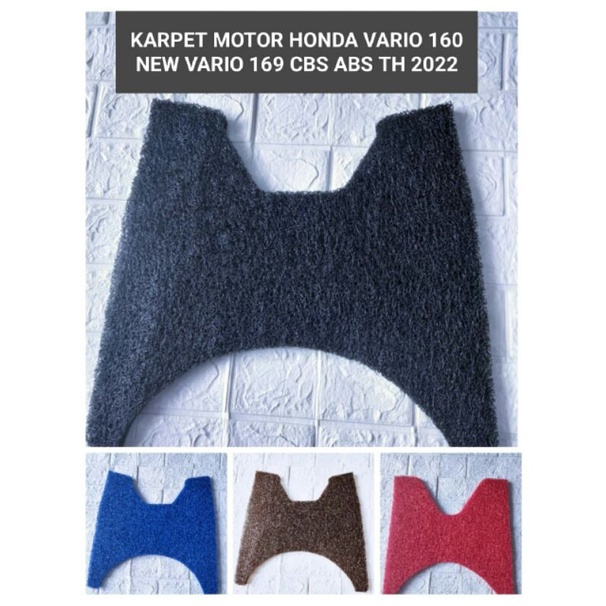 Jual Karpet motor Honda Vario new 160 Tahun 2022 / Pijakan kaki Vario new 160 Tahun 2022 ...