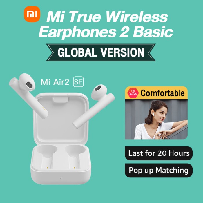 Jual Xiaomi Mi True Wireless Earphones 2 Basic Air 2 Se Global Version ...