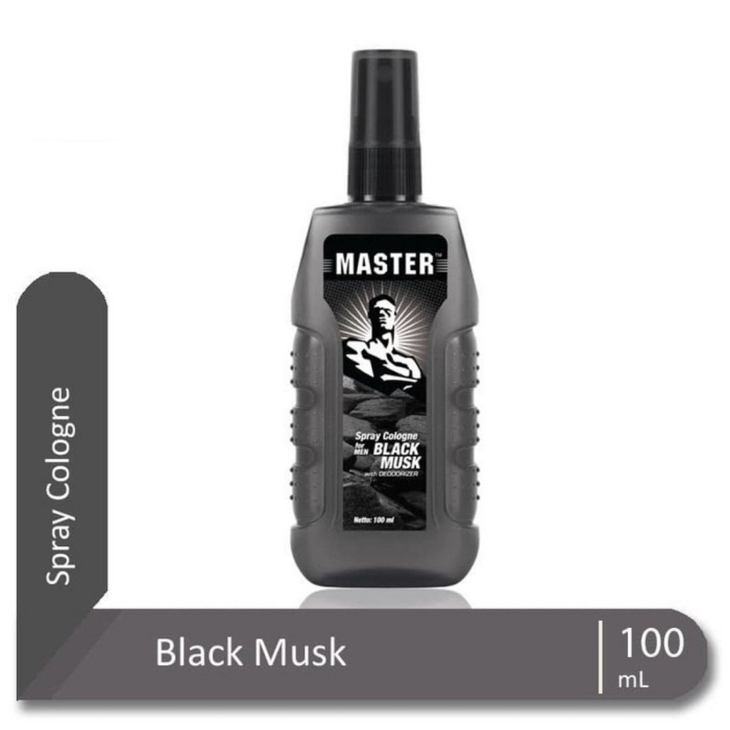Jual Master Spray Cologne Black Musk 100ml | Shopee Indonesia