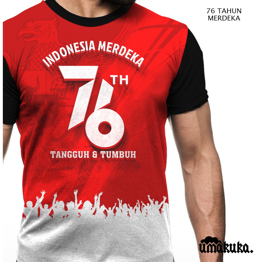 Jual KAOS KEMERDEKAAN INDONESIA / kaos kemerdekaan / kaos 17 agustus ...