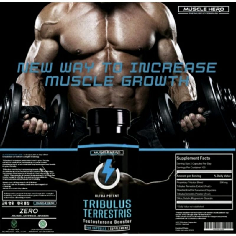Jual Kapsul Tribulus Terrestris Testosterone Booster Ultra Potent BPOM ...