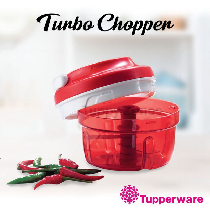 Jual Tupperware Turbo Chopper | Shopee Indonesia