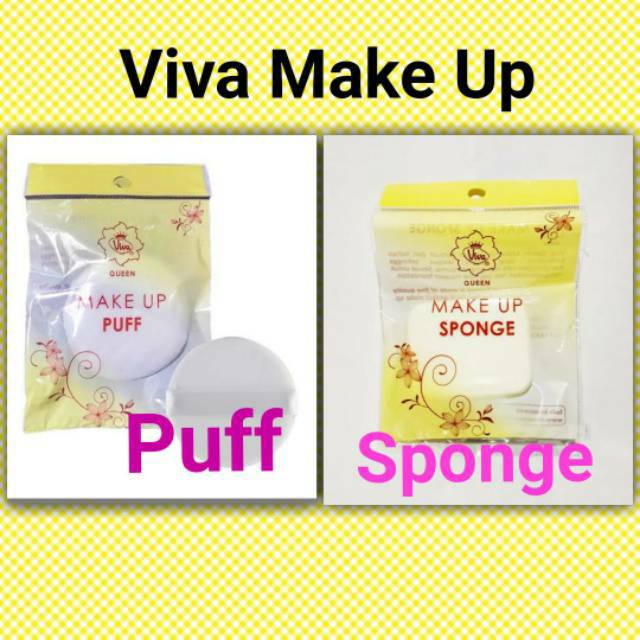 Jual Viva Puff Sponge Rembuk Bedak Spons (VH) | Shopee Indonesia