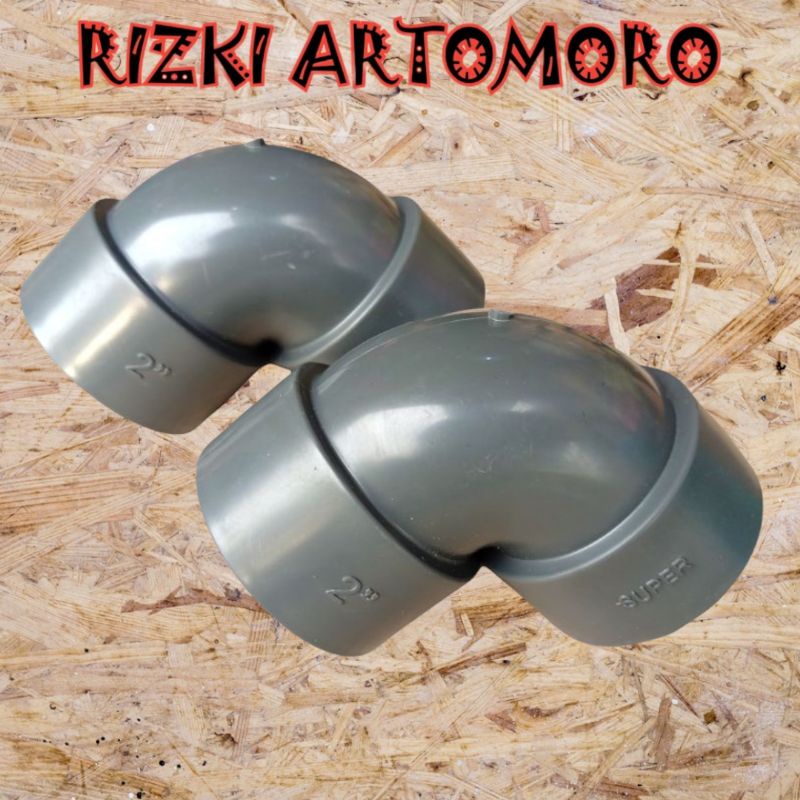 Jual Knee keni L 2 inch sambungan pipa pvc L keni 2 inch | Shopee Indonesia