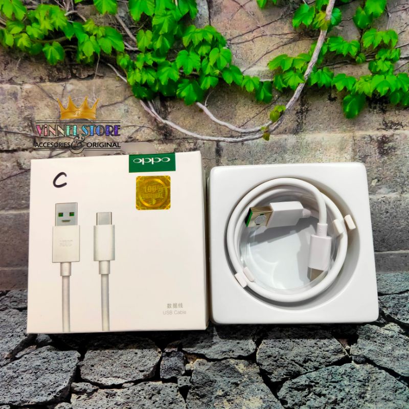 Jual Kabel Data Oppo VOOC Type C / Micro USB original 100 % | Shopee ...