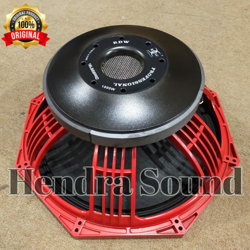 Jual Komponen Speaker RDW 18 LS 88 PRO / LS88PRO ORIGINAL (18 inch ...