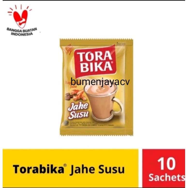 Jual Torabika jahe susu rasa mantap isi 10 per renceng | Shopee Indonesia