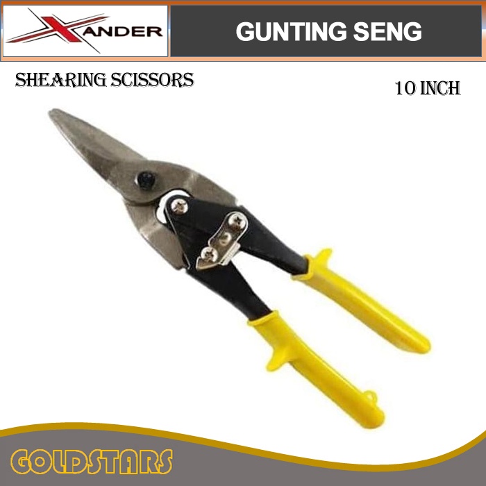 Jual Gunting Seng 10inch XANDER Gunting Plat | Shopee Indonesia
