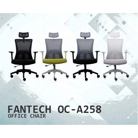 Jual Fantech OCA258 / OC-A258 Kursi Kerja Kantor Premium Office Chair ...