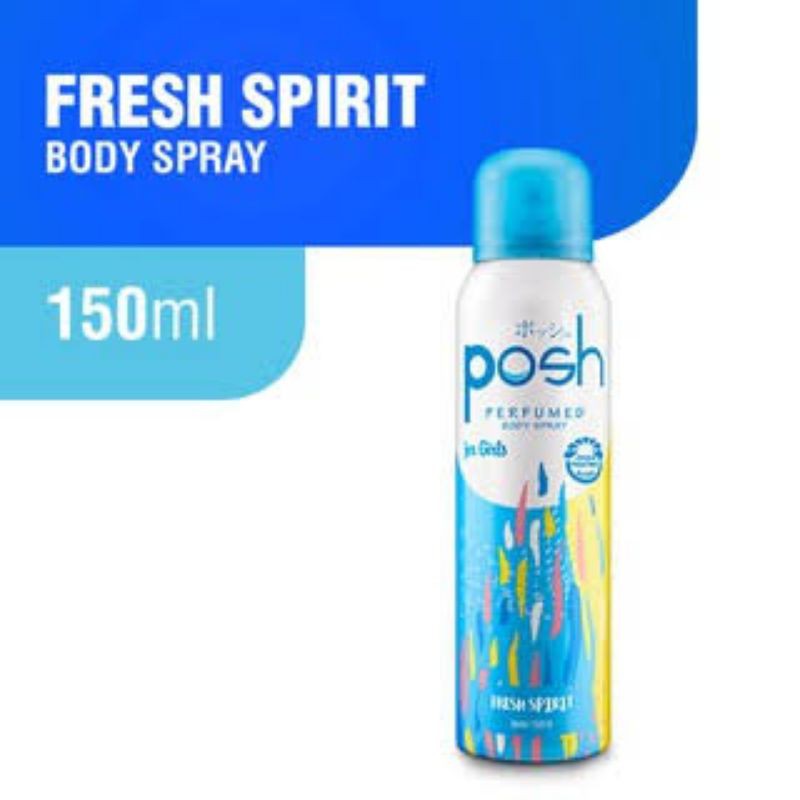 Jual Deo POSH Spray 150ml (Kemasan Baru) | Shopee Indonesia