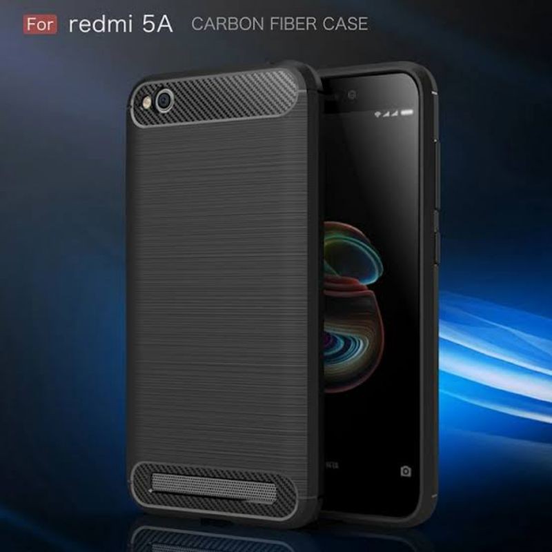 Jual XIAOMI REDMI 5A CASE SLIM FIT CARBON SOFTCASE FIBER MULTI IPAKY ...