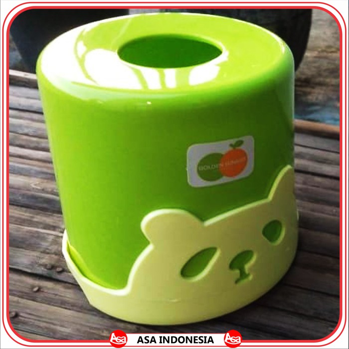 Jual Tempat Tissue gulung Bulat tempat tisu bulat Golden Sunkist ...