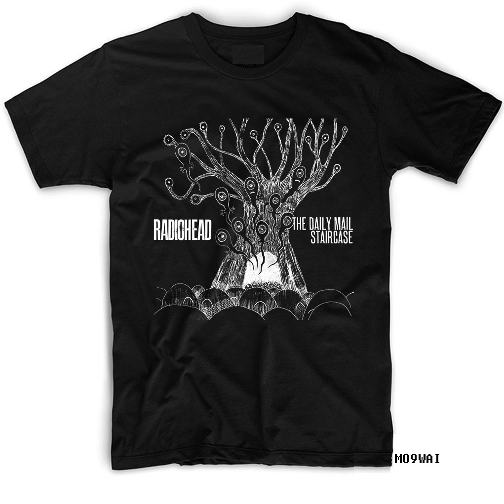 Jual Kaos Band RADIOHEAD - THE DAILY MAIL STAIRCASE | Shopee Indonesia