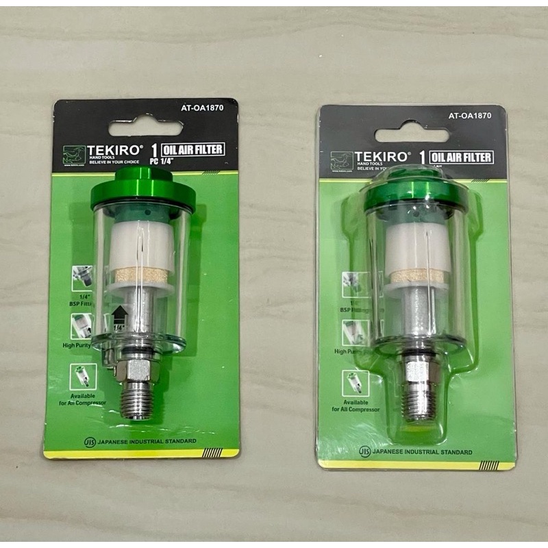 Jual Oil air filter tekiro 1/4” inci ( 0.25 ) saringan angin udara ...