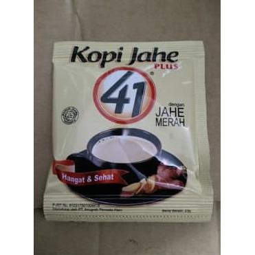 Jual Kopi Jahe 41 - Jahe Merah (1 Renceng Isi 10 Sachet) | Shopee Indonesia