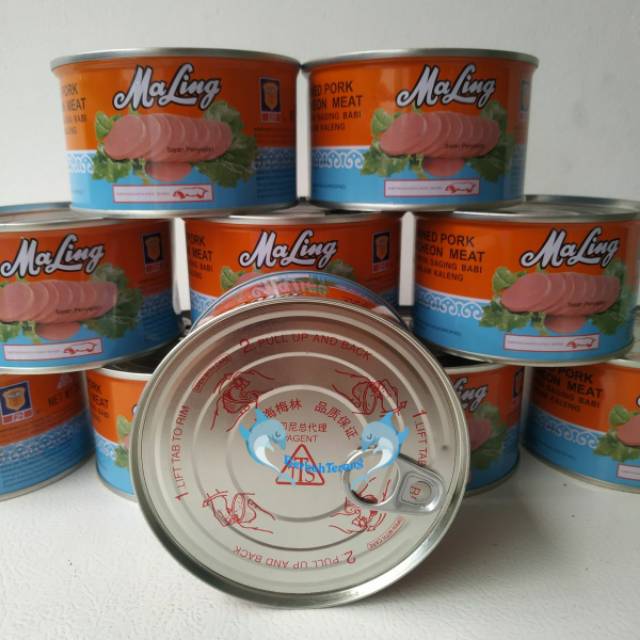 Jual Ma ling Daging Babi 397gr / Canned Pork / MaLing / Luncheon Meat ...