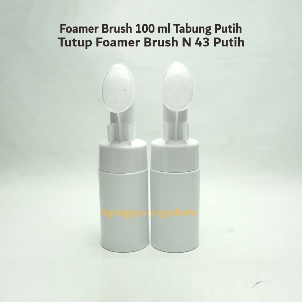 Jual Foamer Brush 100 ml Tabung Putih 59 G Set Im Tutup N 43 | Shopee ...