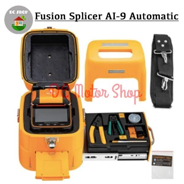 Jual Fiber Optic Splicing Machine FTTH FIber fusion splicer AI-9 ...