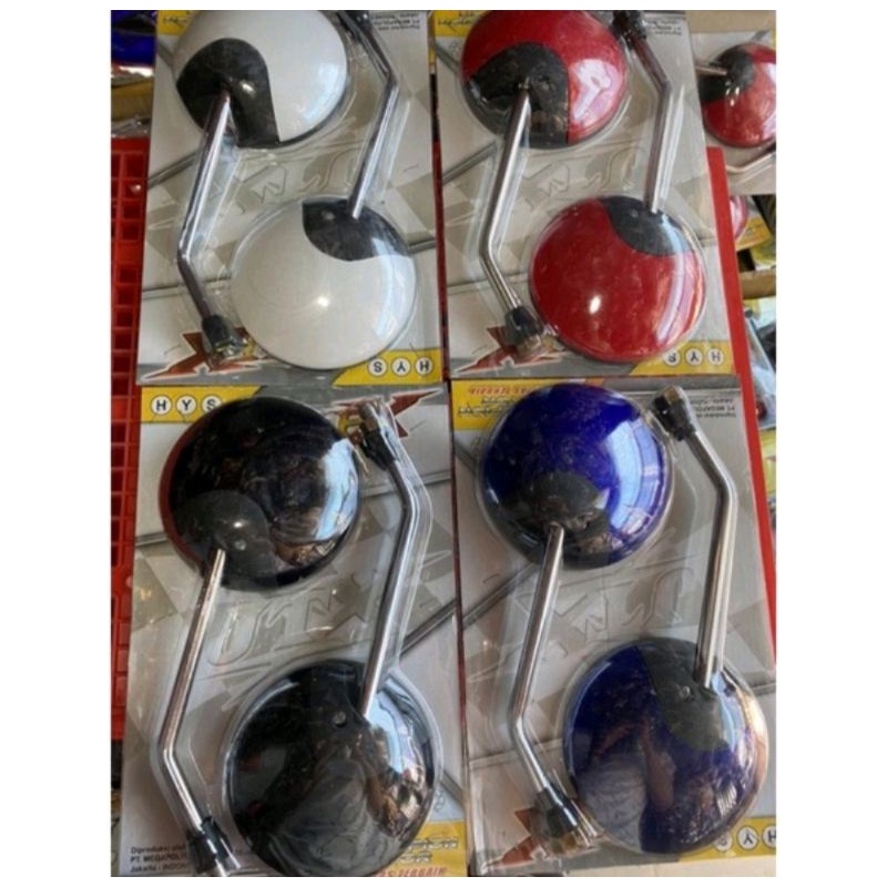 Jual Spion Bulat Honda model Scoopy lama tangkai chrome motor Honda ...