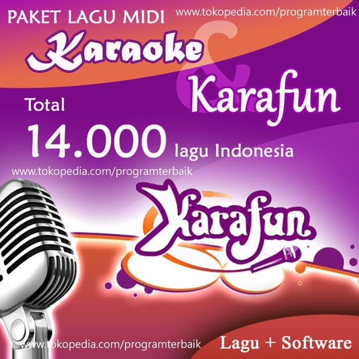Jual Software Program Karaoke Midi karafun lagu karaoke | Shopee Indonesia