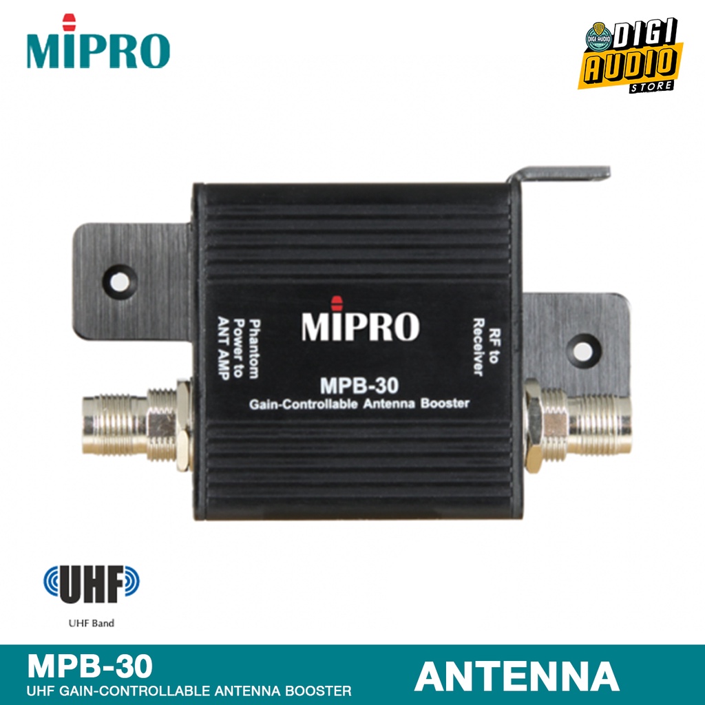 Jual MIPRO MPB-30 UHF Gain Controllable Antenna Booster Antena Wireless ...