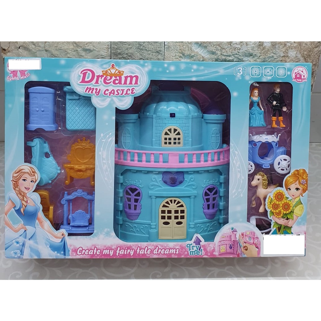 Jual MAINAN RUMAH RUMAHAN ISTANA PRINCESS MAINAN ANAK PEREMPUAN DREAM ...