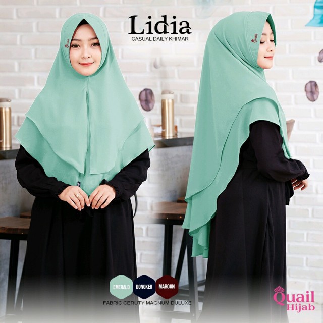 Jual Lidia Quail Hijab | Shopee Indonesia