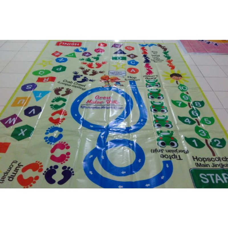 Jual Mainan Edukasi Karpet Main Edukasi Anak Playmat / Gross Motor ...