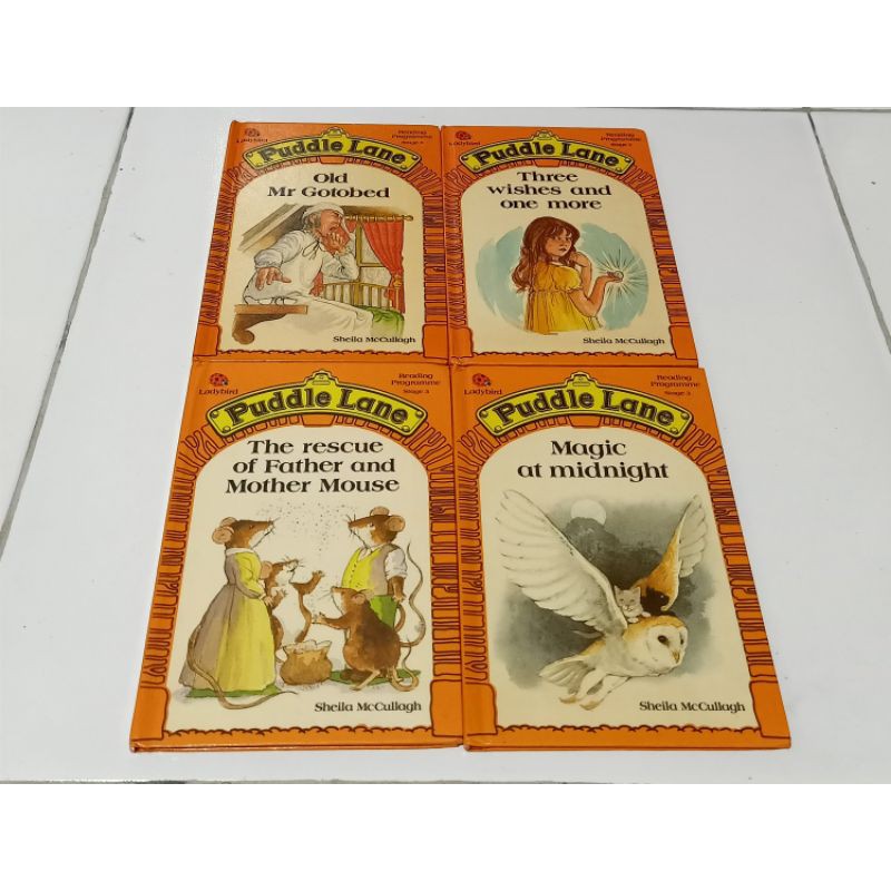 Jual Ladybird Puddle Lane Series Reading Stage 3 Set of 4 Books ...