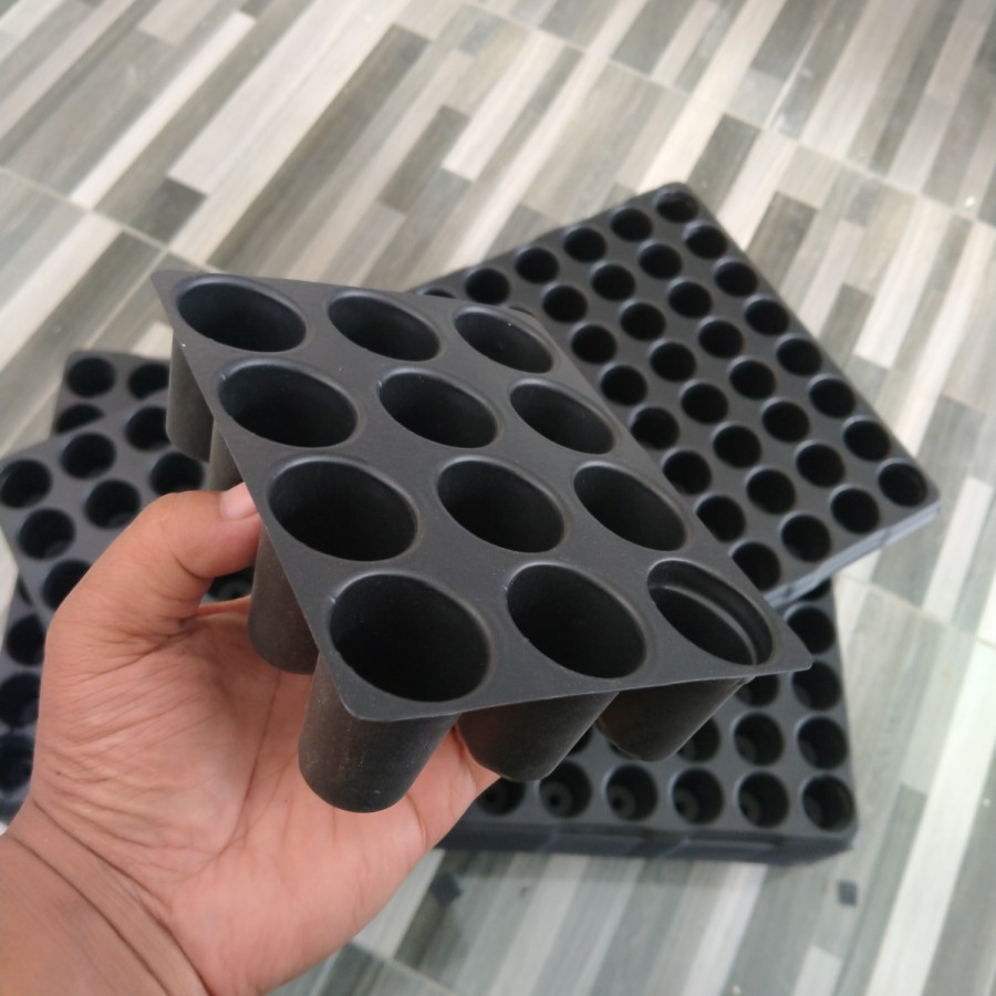 Jual Tray semai Bulat 12 lubang Custom/Mini pottray | Shopee Indonesia