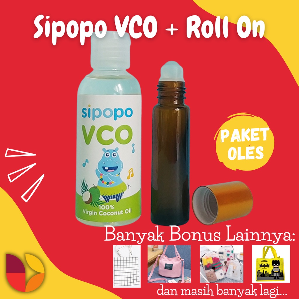 Jual [100% ALAMI] VCO VICO Virgin Coconut Oil Sipopo Atasi Ruam Popok ...