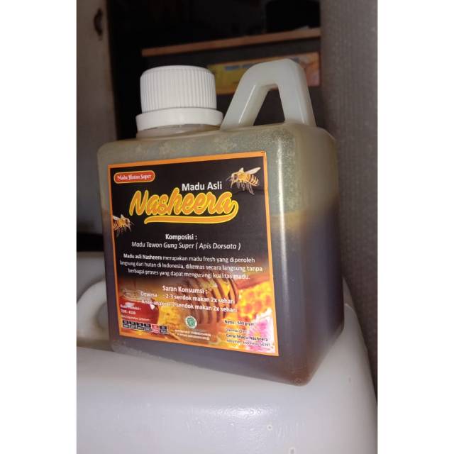 Jual Madu Hutan Tawon Gung / Apis Dorsata Dijamin Asli 500gr atau 1/2 ...