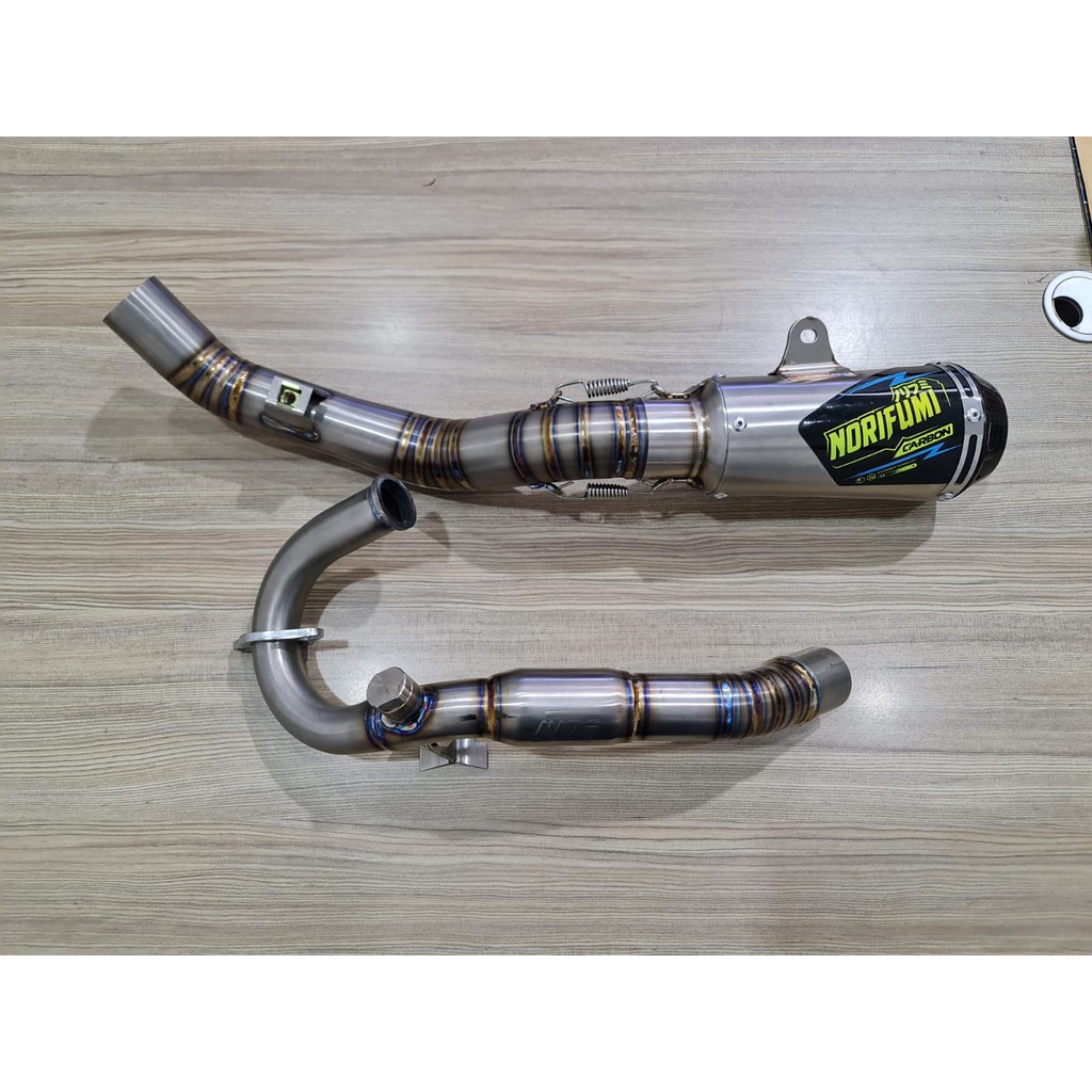 Jual KNALPOT NORIFUMI GTXPRO KOMPETISI CRF150L WR155 KLX150 | Shopee ...
