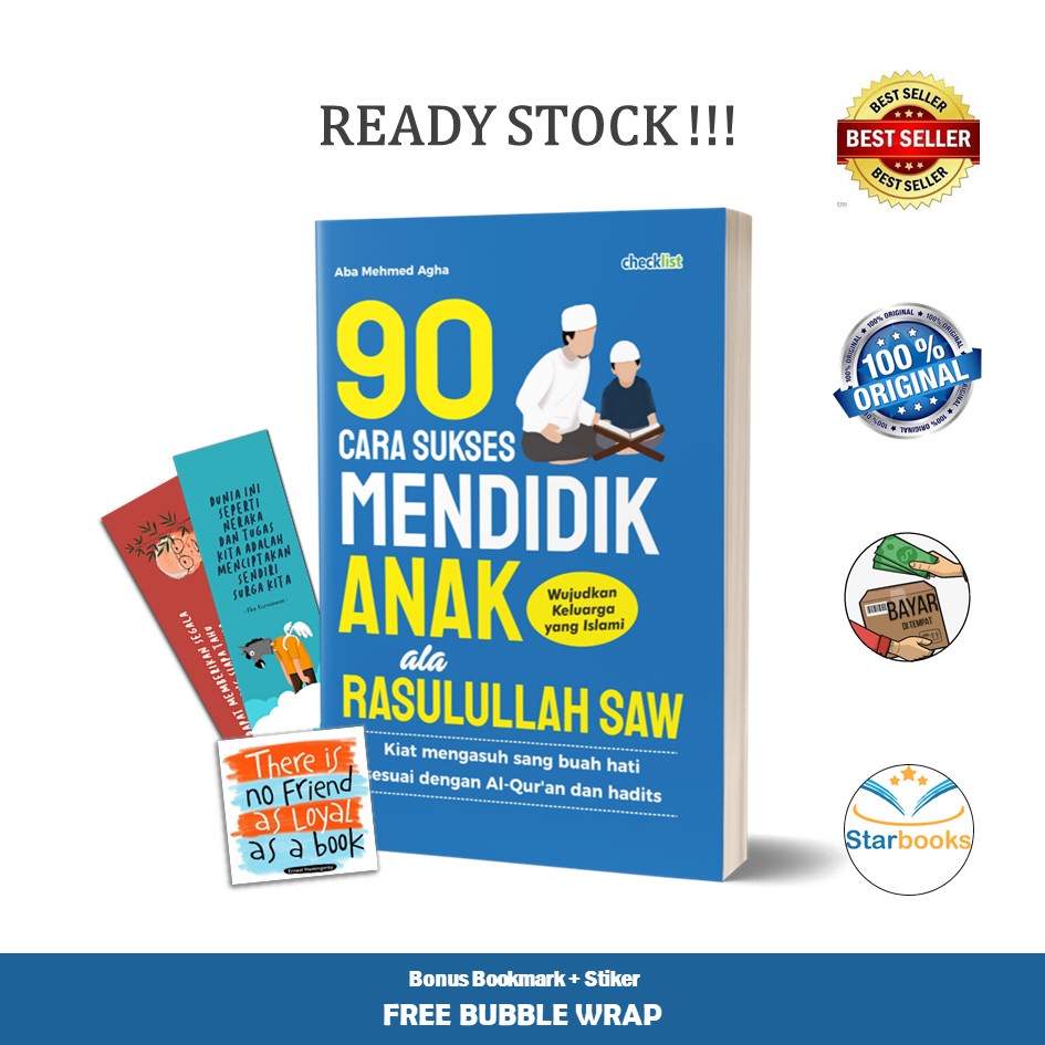 Jual Buku 90 Cara Sukses Mendidik Anak ala Rasulullah SAW - Checklist ...