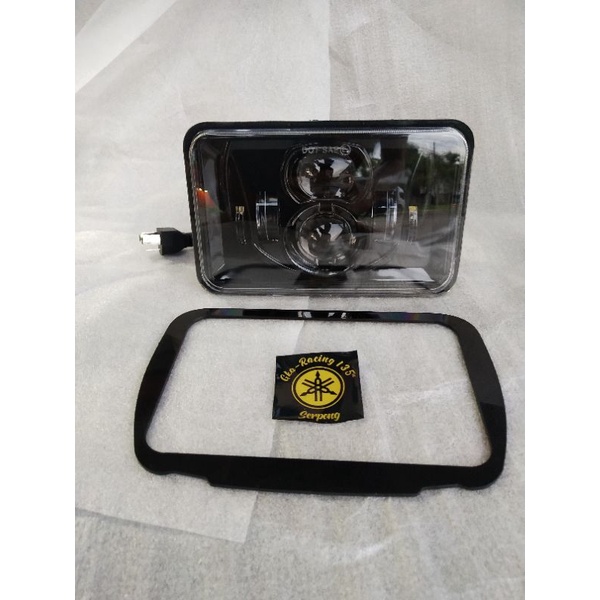 Jual LAMPU LED 4 MATA RX KING DAN FRAME UNTUK LAMPU OVAL DAN KOTAK 5T5 ...