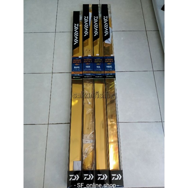 Jual Joran DAIWA SEABASS HUNTER X 86ML 90L 90ML 90M cek variasi | Cast Fishing Land Base ...