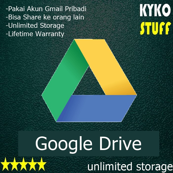 Jual Google Drive - Unlimited Storage LIFETIME | Shopee Indonesia