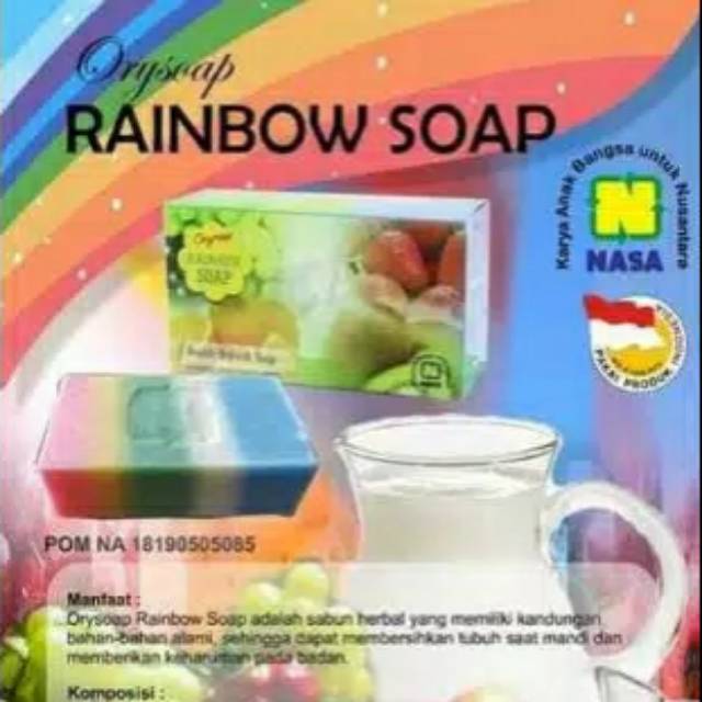 Jual RAINBOW SOAP ORI NASA | Shopee Indonesia