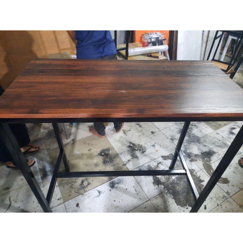 Jual Meja bar palang uk 120*40*90 /hanya meja | Shopee Indonesia