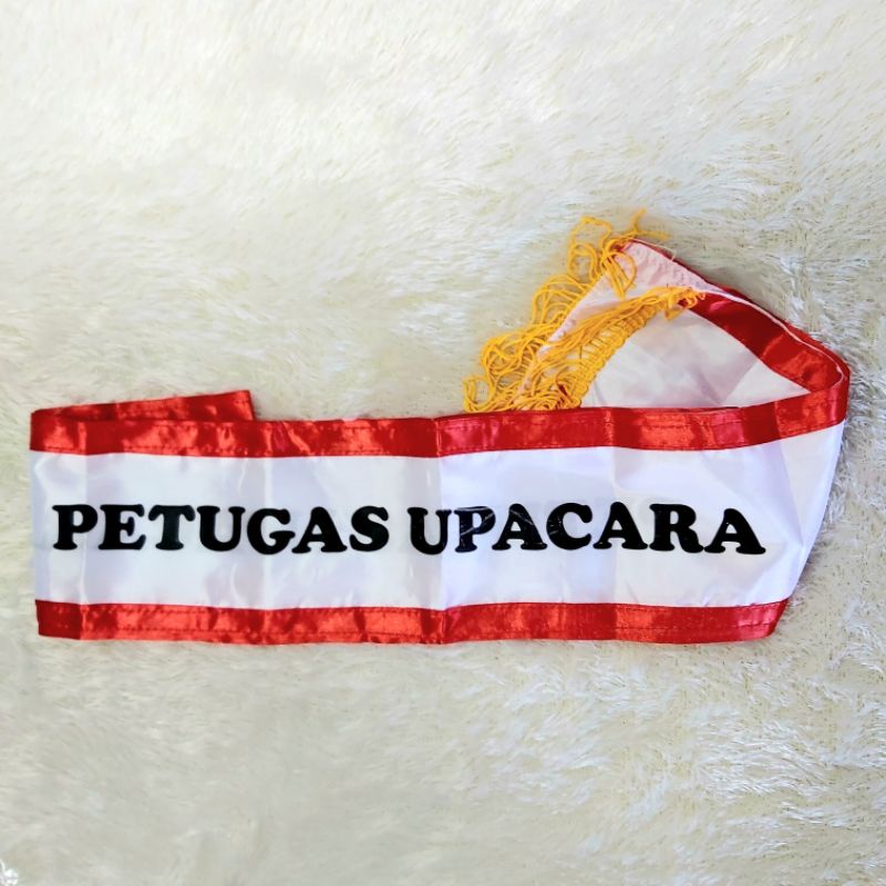 Jual (2bh)Selempang Petugas Upacara Sablon 150cm x12,5cm/H97 | Shopee Indonesia
